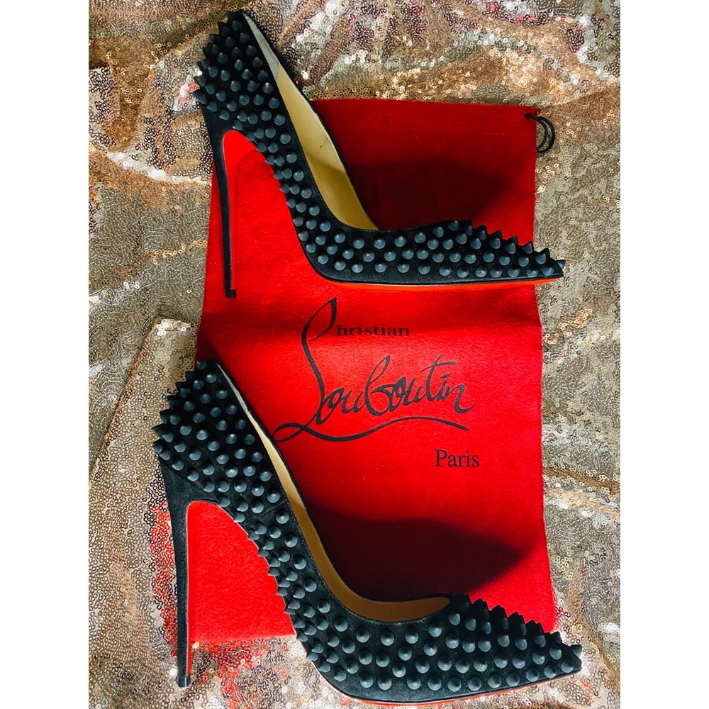 Christian Louboutin Black So Kate Spikes - Gem